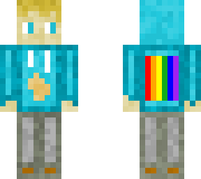 Official Cornflakes Skin (Rainbow Flag) | Minecraft Skin