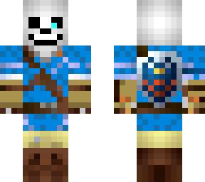 Sans link | Minecraft Skin