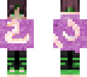 Snake jumper skin (now with green) | Minecraft Skin