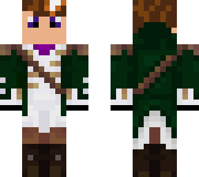 Willbur, green l'manburg suit | Minecraft Skin