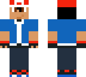 Ash Ketchum Minecraft Skins