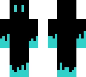 black and blue | Minecraft Skin