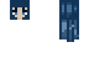 Blue hair base | Minecraft Skin