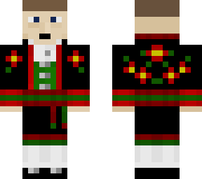 Bunad Norwegian Folkdress 2 | Minecraft Skin