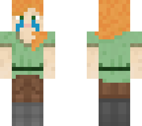 Crying Alex | Minecraft Skin