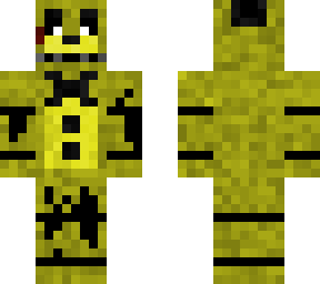 fnaf 2 withered golden freddy | Minecraft Skins