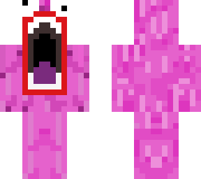 Hot pink Finnster skin revamp | Minecraft Skin