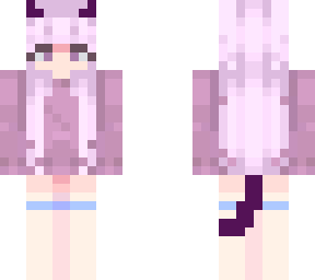 pink demon | Minecraft Skins