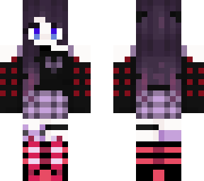 red hair goth | Minecraft Skins