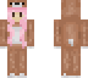 Teddy Bear Onesie by licchii | Minecraft Skin
