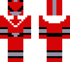 Red Ranger Minecraft Skins
