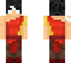 Avatar Gideon Final Battle Avatar State | Minecraft Skin