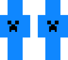 Blue Creeper! | Minecraft Skin