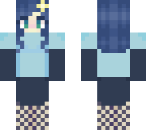 Blue Gal | Minecraft Skin
