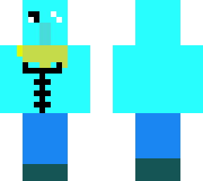 buff squid ward | Minecraft Skin