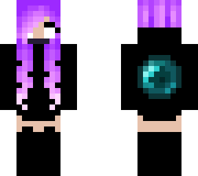 ender princess power up | Minecraft Skin