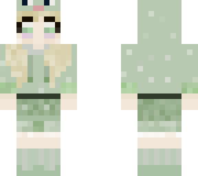 frog girl | Minecraft Skins