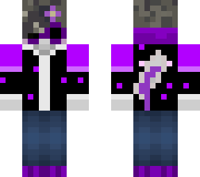 ghost enderman hoodie boy | Minecraft Skin