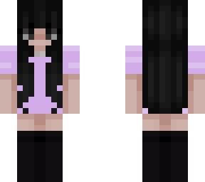 goth black girl | Minecraft Skins