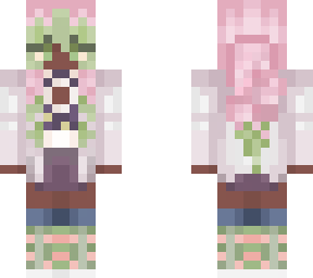 mitsuri kanroji (dark skinned) | Minecraft Skin