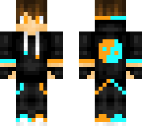 Orange vrs Blue | Minecraft Skin