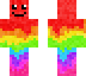 Rainbow Skyline | Minecraft Skin