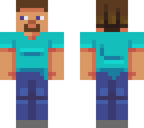 Smooth Steve | Minecraft Skin
