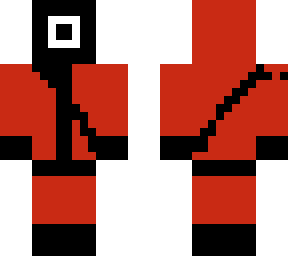 Squid Game Guard Minecraft Skins