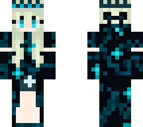 warden Queen | Minecraft Skin