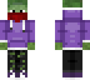 zombie with hoodie and mask | Minecraft Skin