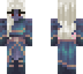 Drow Elf Minecraft Skins