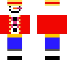 Luffy Snowman (One Piece) | Minecraft Skin