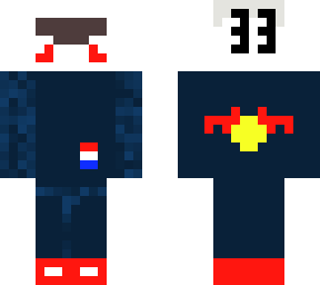 Max Verstappen Minecraft Skins