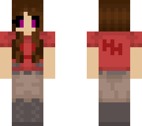 Michelle HH riding | Minecraft Skin