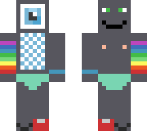 Originally gray creature?? | Minecraft Skin