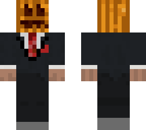 Pumking in Suit | Minecraft Skin