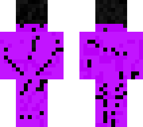 purple corruption | Minecraft Skin