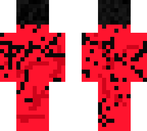 red corruption | Minecraft Skin