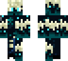 Skulk person | Minecraft Skin