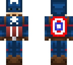 captain america | Minecraft Skins