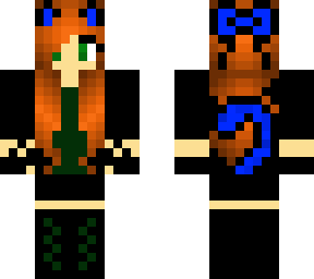 Clary Fray Neko | Minecraft Skin