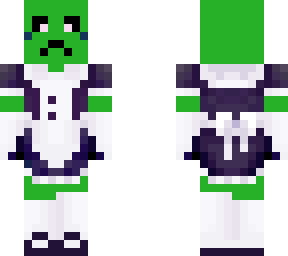 Maid Creeper Minecraft Skins