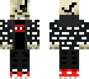 drippy skeleton | Minecraft Skin