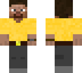 yellow steve | Minecraft Skins