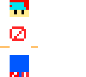 Fnf Bf Minecraft Skins