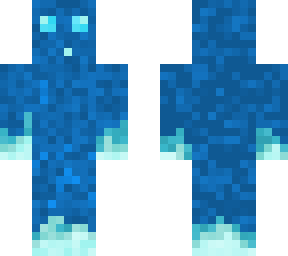 Glow Squid V2 | Minecraft Skin