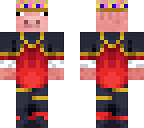 King Pig Minecraft Skins