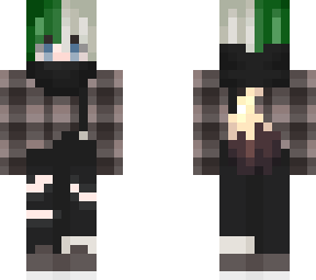 Nonbinary Splitdye | Minecraft Skin