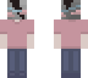 planet head ghost | Minecraft Skin