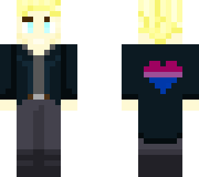 spike ( buffy the vampire slayer ) but now bi | Minecraft Skin